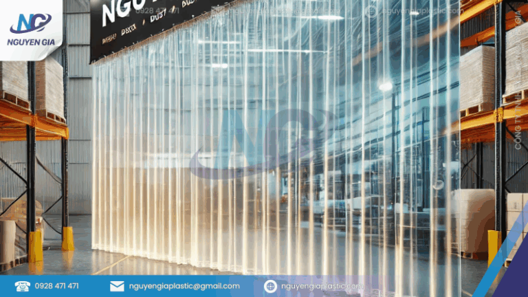 Báo Giá Rèm Nhựa PVC Trong Suốt Mới Nhất 2025 tại Nguyễn Gia